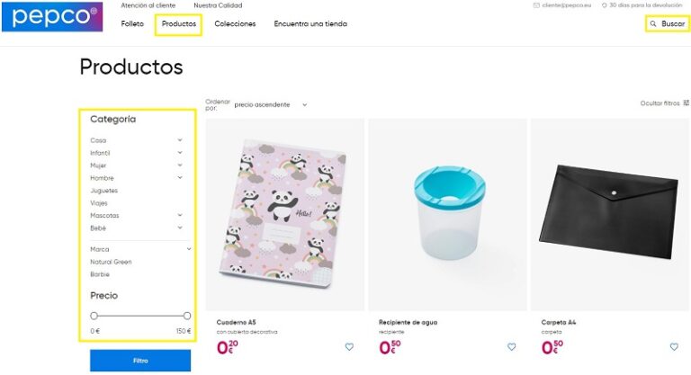 Pepco - ¿Se puede comprar online en Pepco España? | 2023